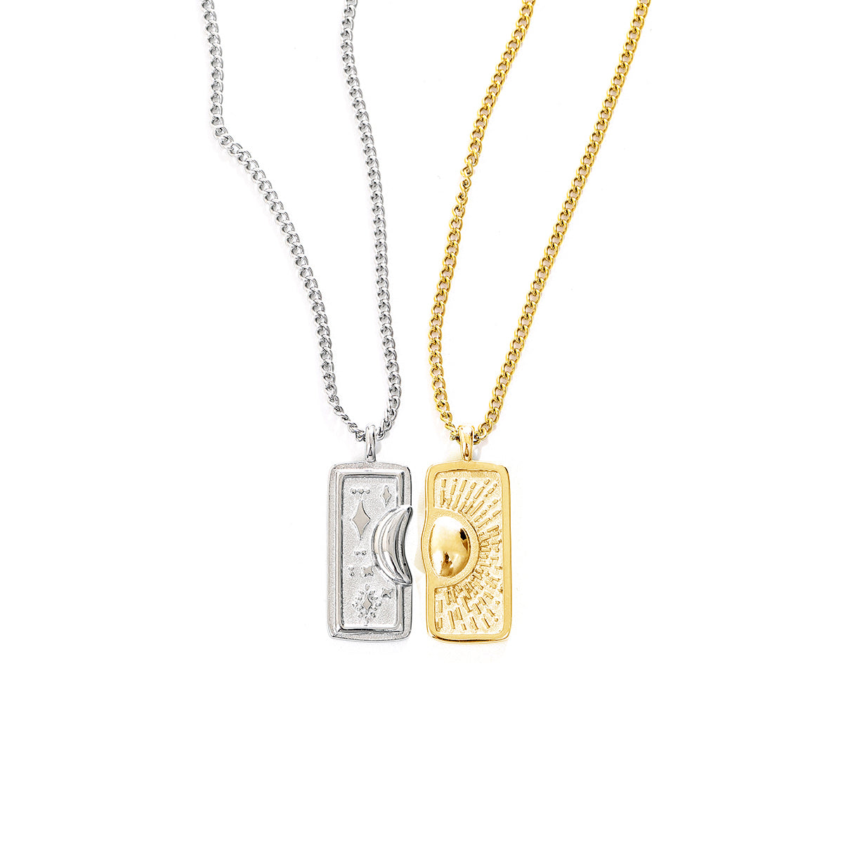Sun and Moon Companion Necklaces – FabuLove