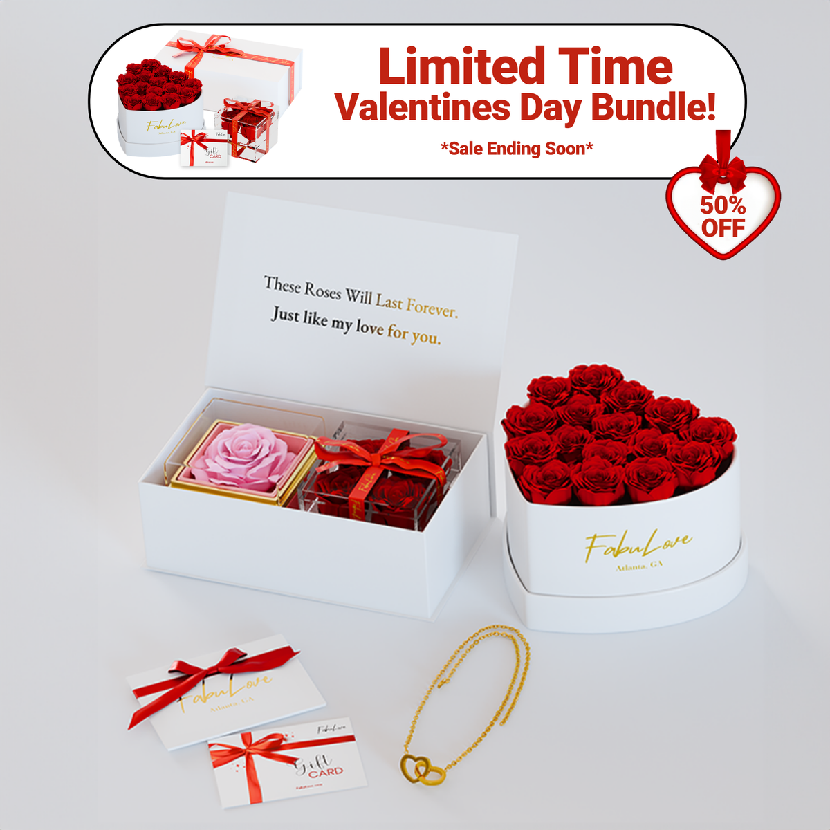 Eternal Rose Box Bundle – FabuLove