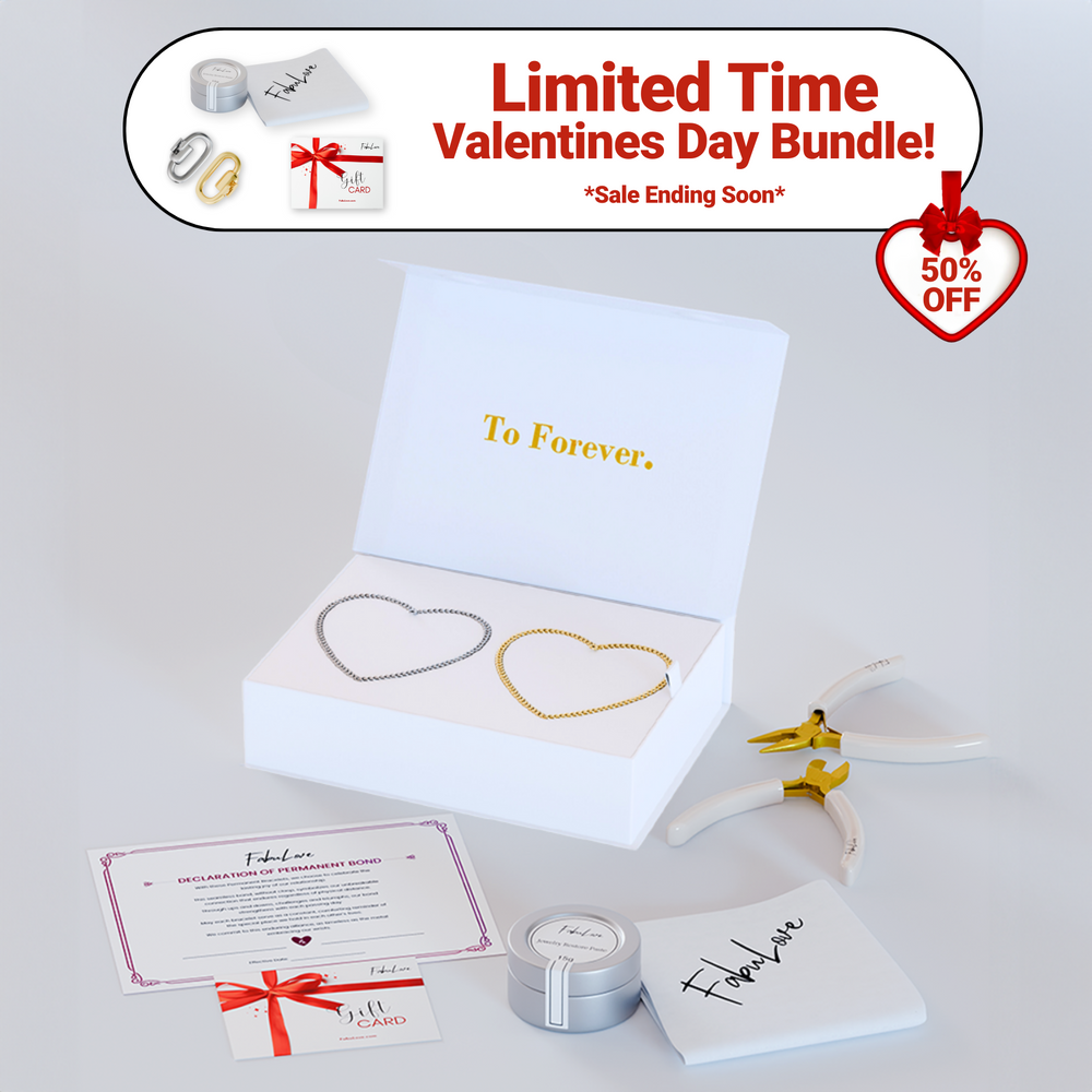 Valentines Day Permanent Bracelet Kit Bundle – FabuLove